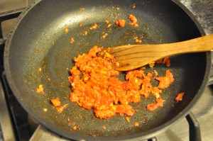 Catalan pasta paella