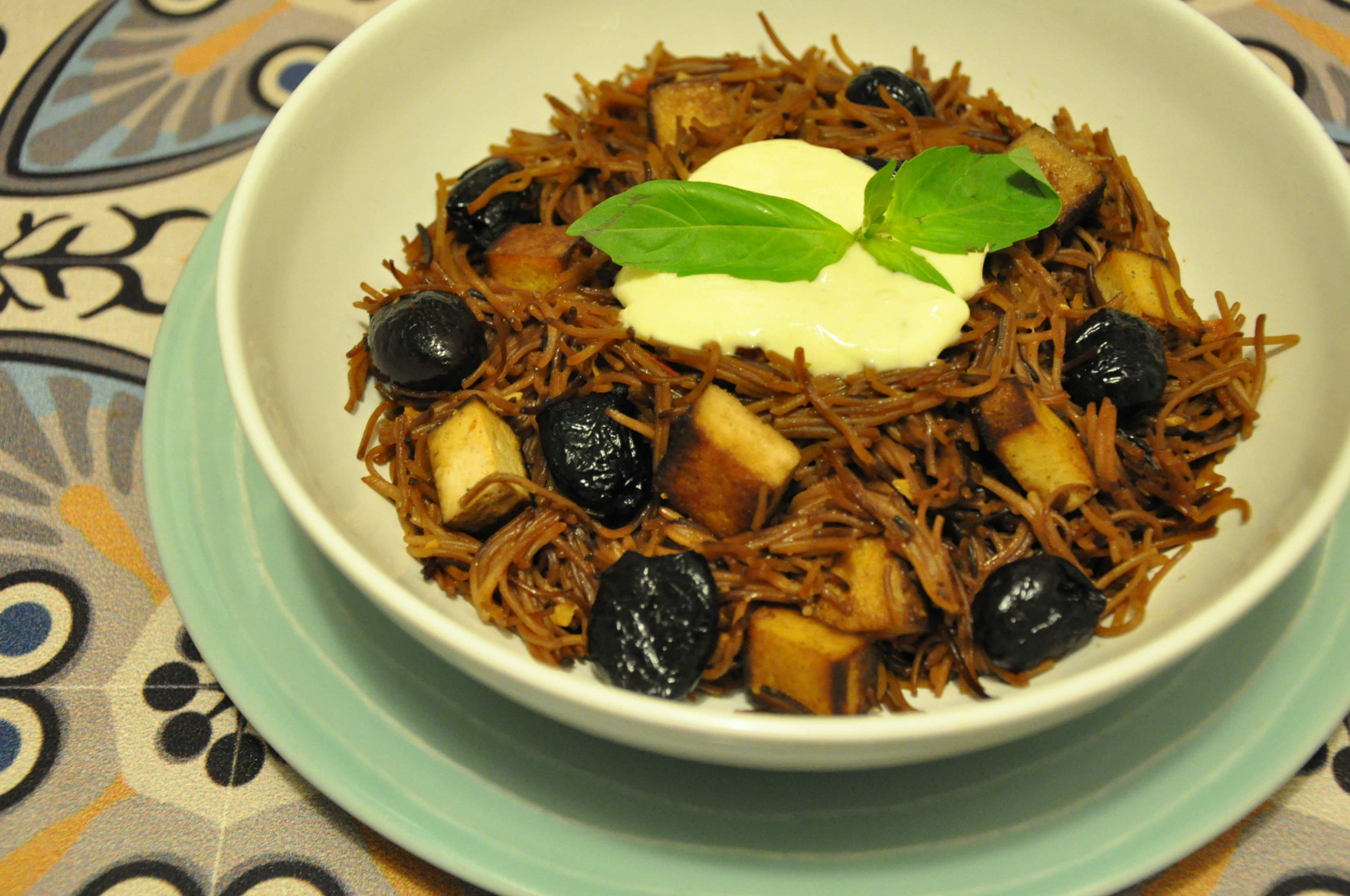 Catalan pasta paella