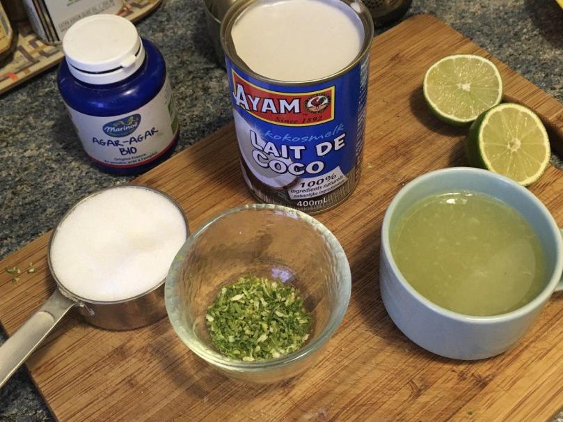 Deet’s blue lime cheesecake