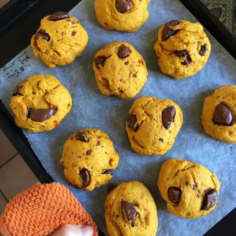 Red kuri squash cookies